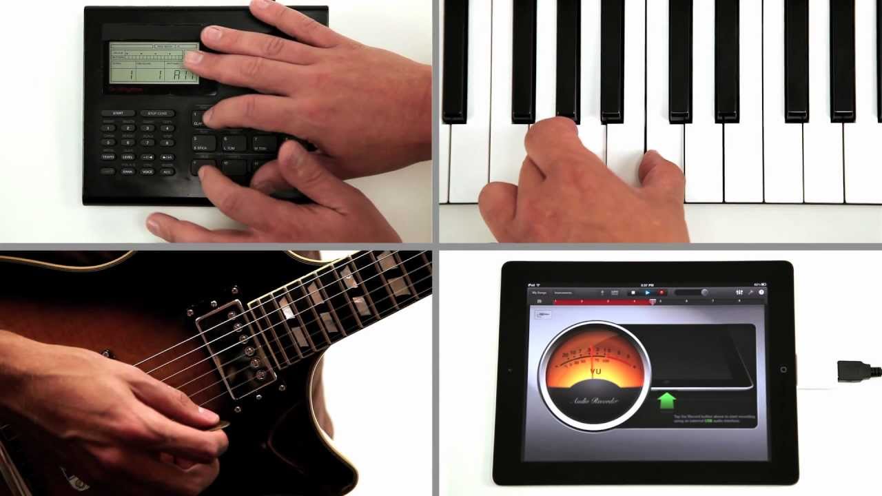 How to use iPad for recording an entire band via the BEHRINGER 1204USB ...