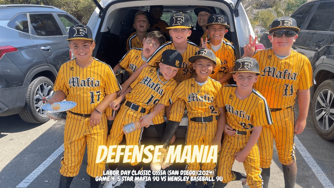 DEFENSE MANIA | LABOR DAY CLASSIC USSSA 2024 | GAME 4 SD 5 STAR MAFIA ...