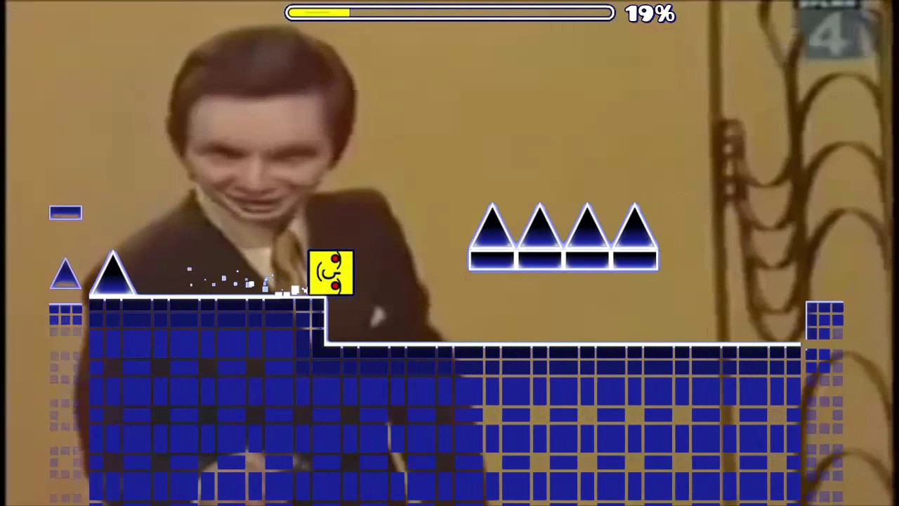 MLG Geometry Dash Level ! [DEMON LENNY GETS TRIGGERED] ( ͡° ͜ʖ ͡ ...