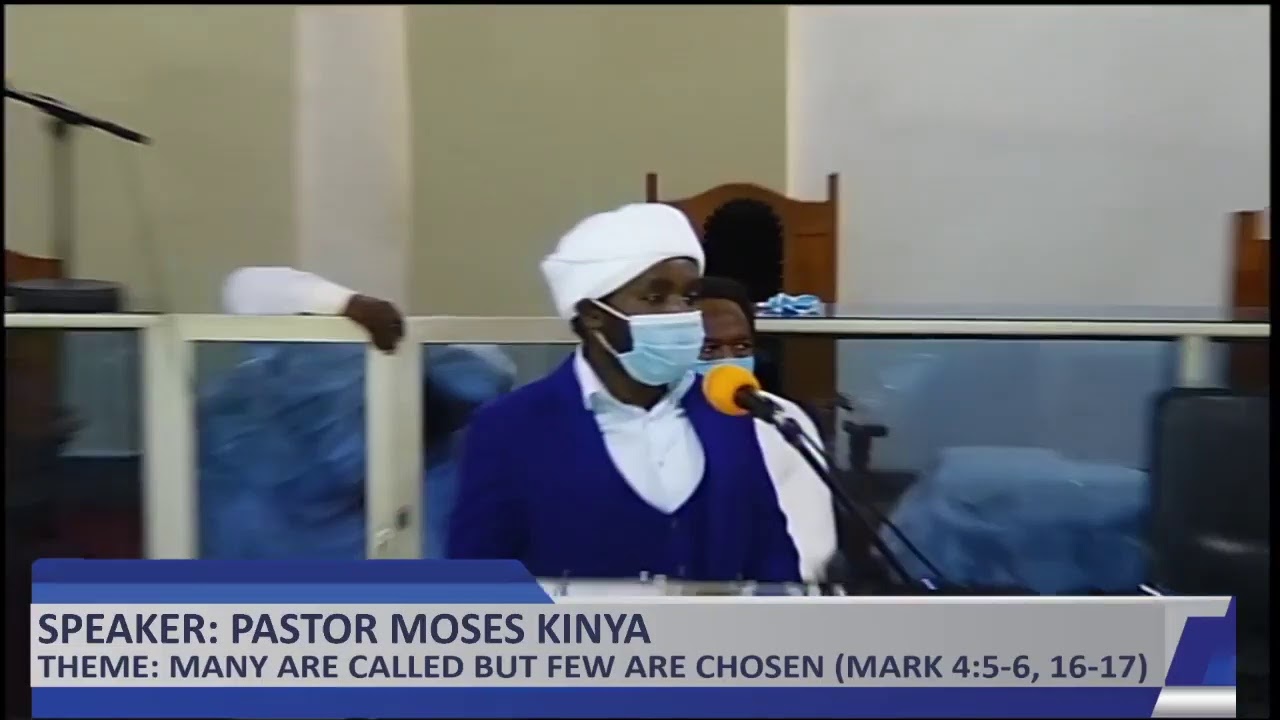 MANY ARE CALLED BUT FEW ARE CHOSEN (Mark 4:5-6) | PASTOR MOSES KINYA ...