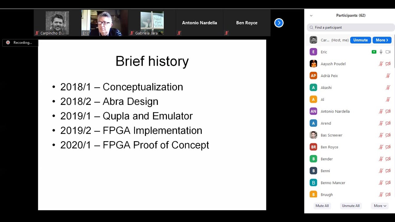 IACC virtual Meetup: Eric Hop on the state of Qubic - YouTube
