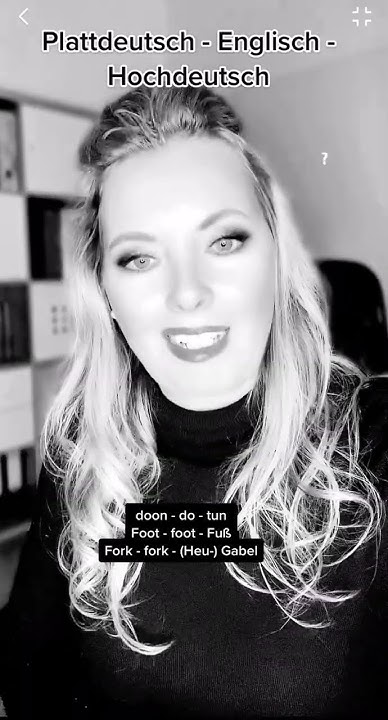 Plattdeutsch - Englisch - Hochdeutsch - YouTube