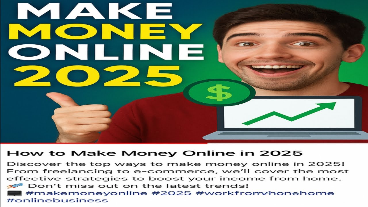 How to Make Money Online in 2025 - YouTube