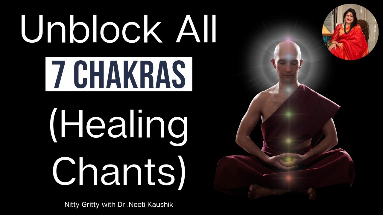 All 7 Chakras Healing Mantras for Meditation / Aura Cleansing - YouTube