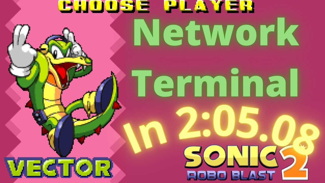 Network Terminal In 2:05.08 as Vector (PB) SRB2 - YouTube