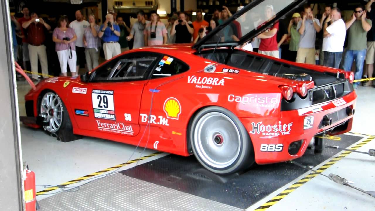 Ferrari F430 Track Car on Dyno 2 at Performance Auto Spot Open House ...