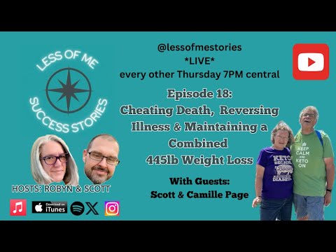 Episode 18 Less of Me Success Stories: Scott and Camille Page - YouTube