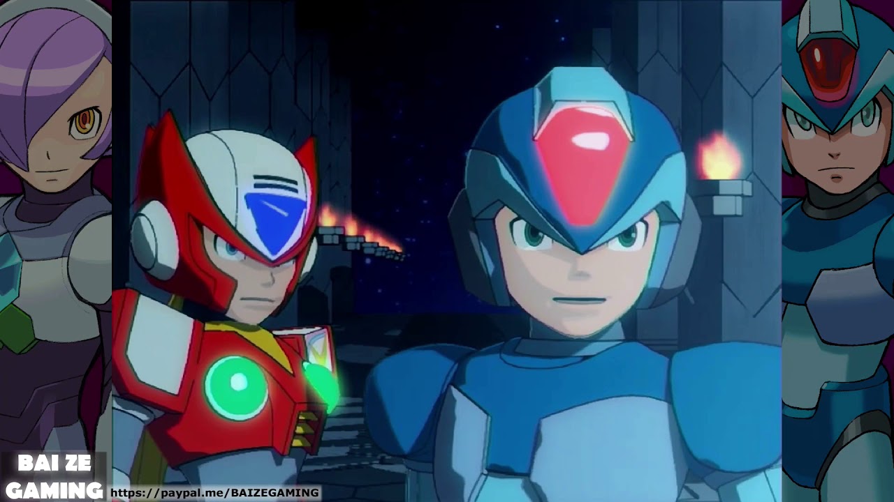 Megaman X8 Legacy Collection 9 Lumine Final Bosses and Ending Cutscenes ...