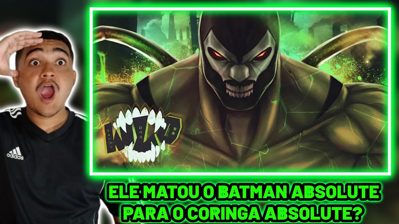 Reagindo a WLO - Arma Absoluta [ Absolute Batman / Bane Absoluto ...
