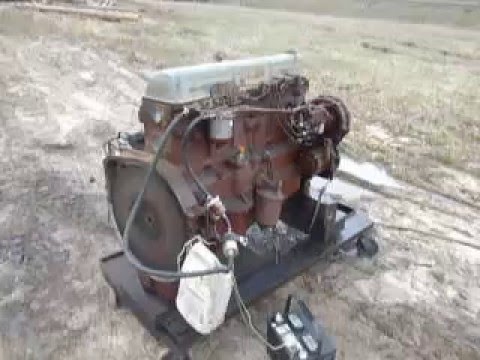 1967 Ford Dorset diesel , Cav pump - YouTube
