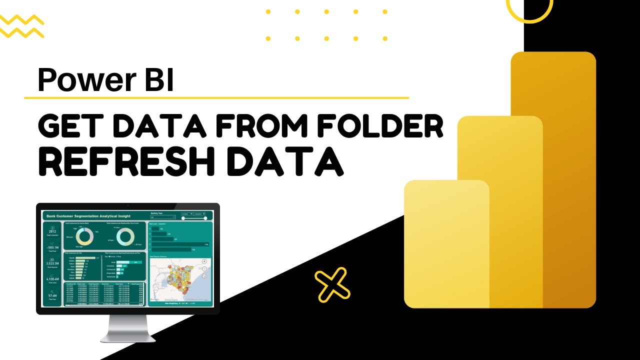 Learn Power BI in Nepali | 4 Get data from Folder | Refresh your data ...