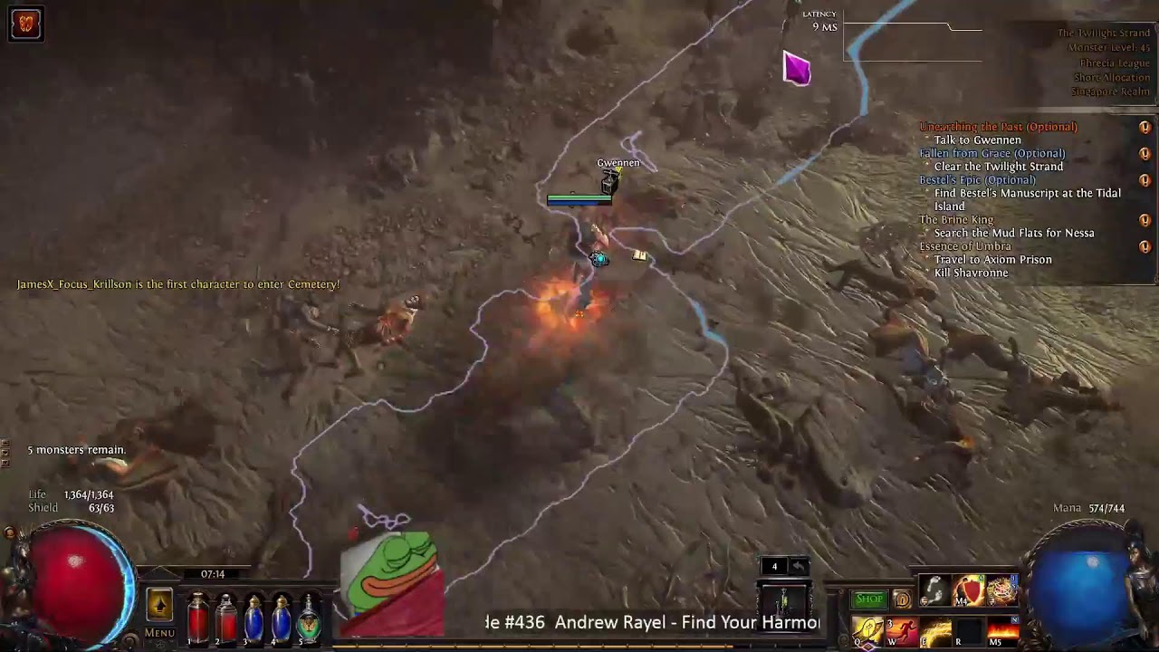 quick poe1 event before work stream - YouTube