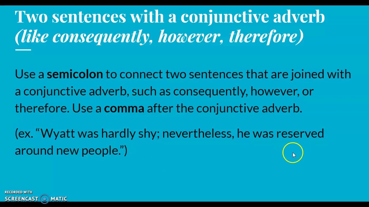 IXL II 1 Semicolons And Commas With Clauses YouTube ixl-ii-1-semicolons-and-commas-with-clauses-youtube