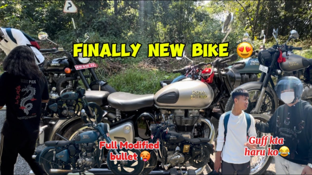 Finally new bike liyo sathi haru ️☺️9 October 2024 - YouTube