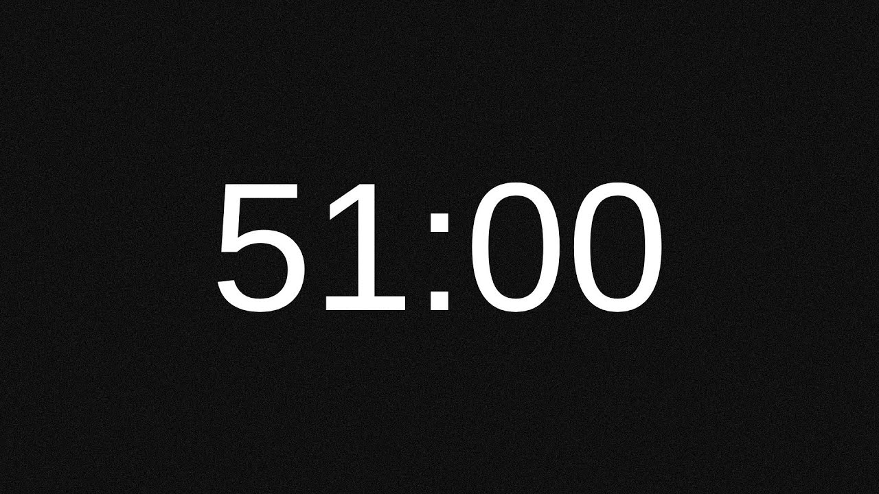 Alarm 51 minuten | Timer Alarm 51 minuten | Tijdsklok 51 minuten ...