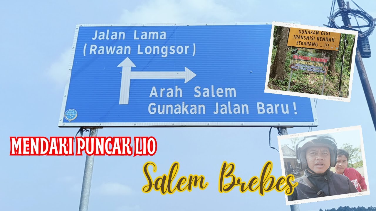Mendaki Puncak Lio Salem Brebes - YouTube