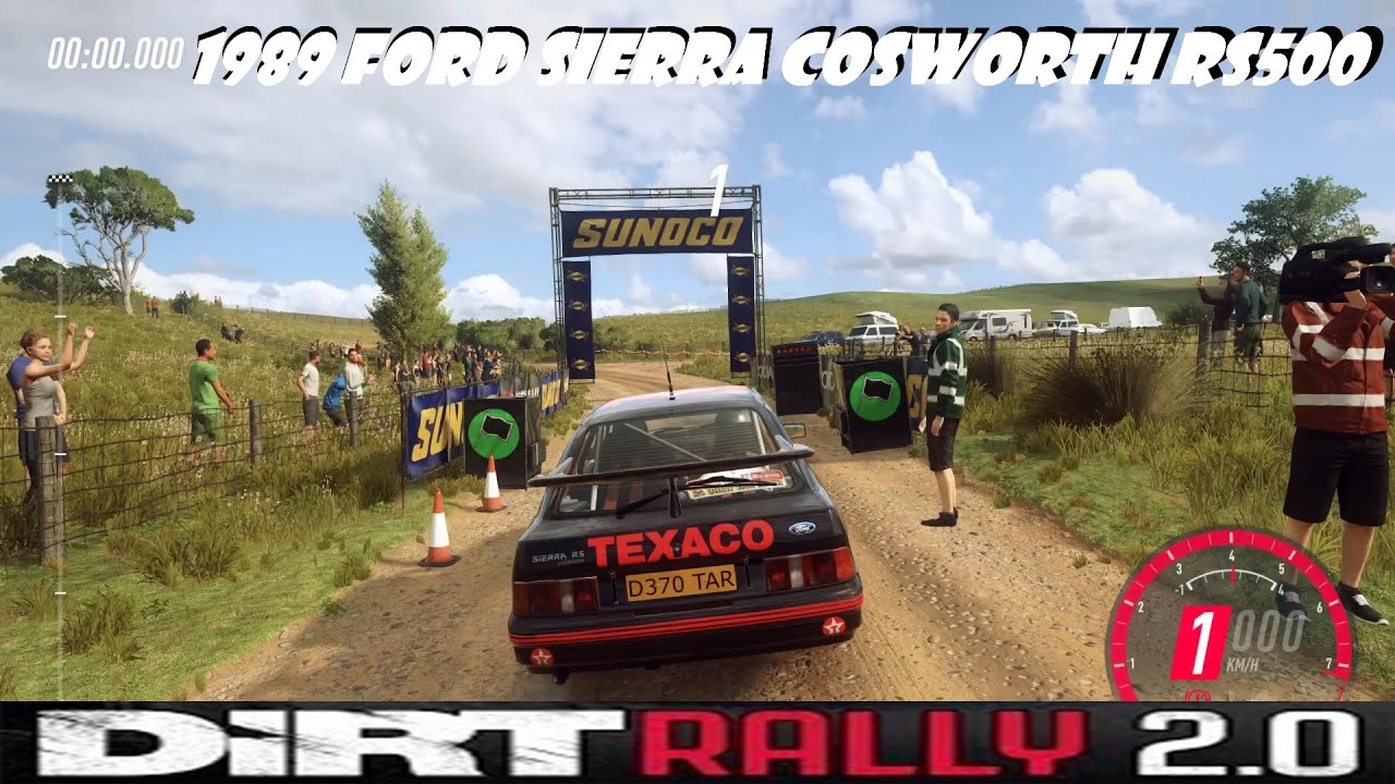 Dirt Rally 2.0 | Ford Sierra Cosworth RS500 Livery TEXACO - Mark Lovell ...