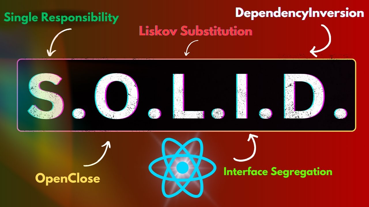 Solid Principles In React With Examples By Frontend Master Reactjs Reactjsindia Youtube 8410