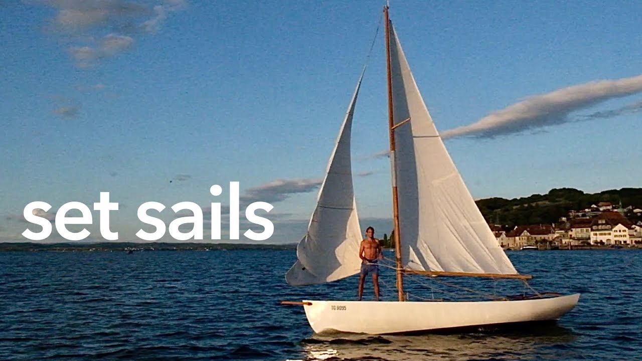 Set sails - Craft Endra S2E10 I Sailing a wooden sailing boat - YouTube