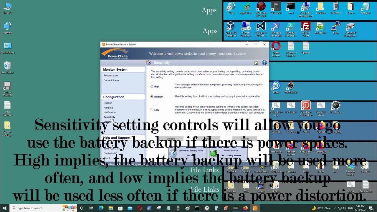 APC UPS Utility Software - YouTube