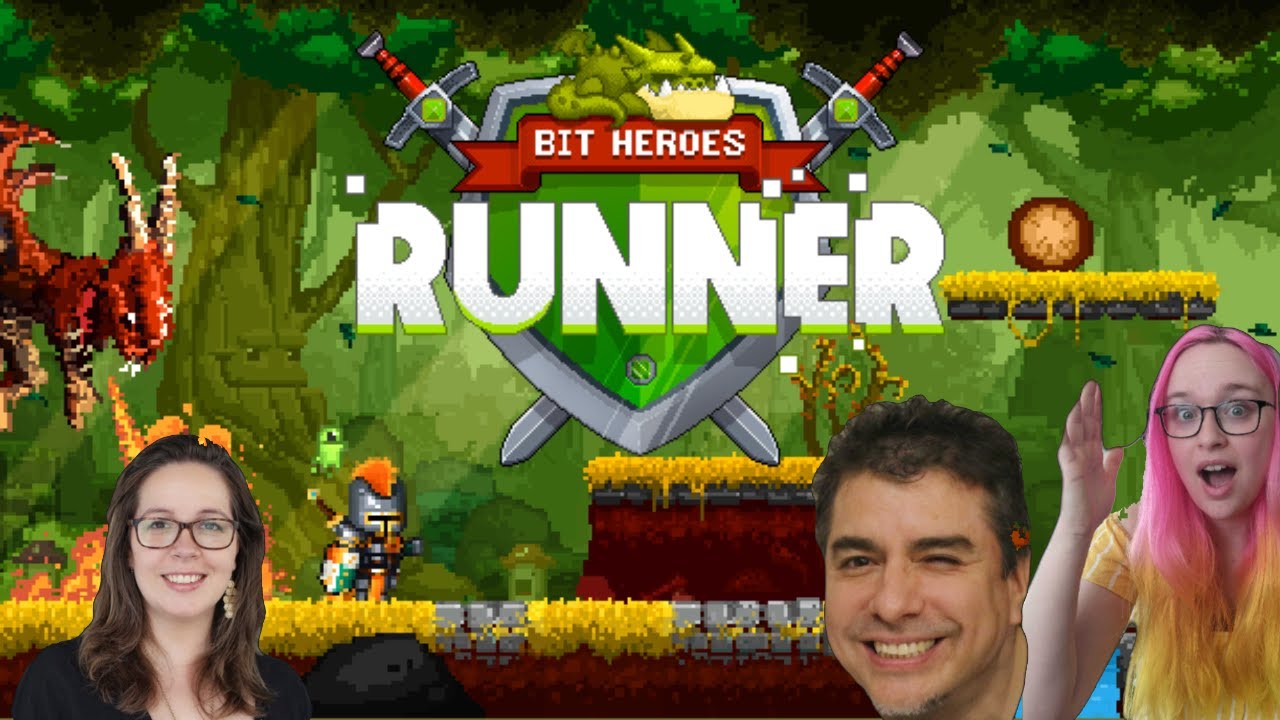 Can We Beat the Bit Heroes Runner Titan? Probably Not. - YouTube