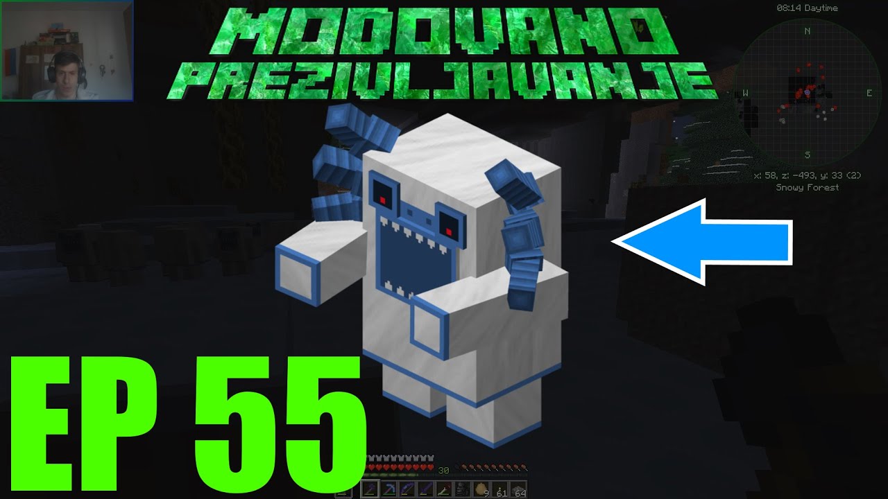 Alpha Yeti / MINECRAFT MODOVANO PREŽIVLJAVANJE EP 55 (BOSSFIGHT) - YouTube