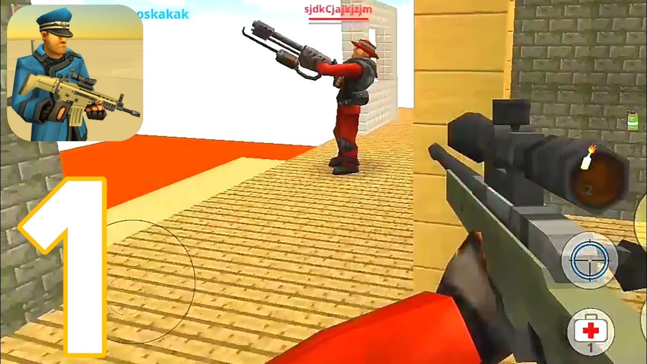 Strike Fortress Box - gameplay part 1 (Android) - YouTube