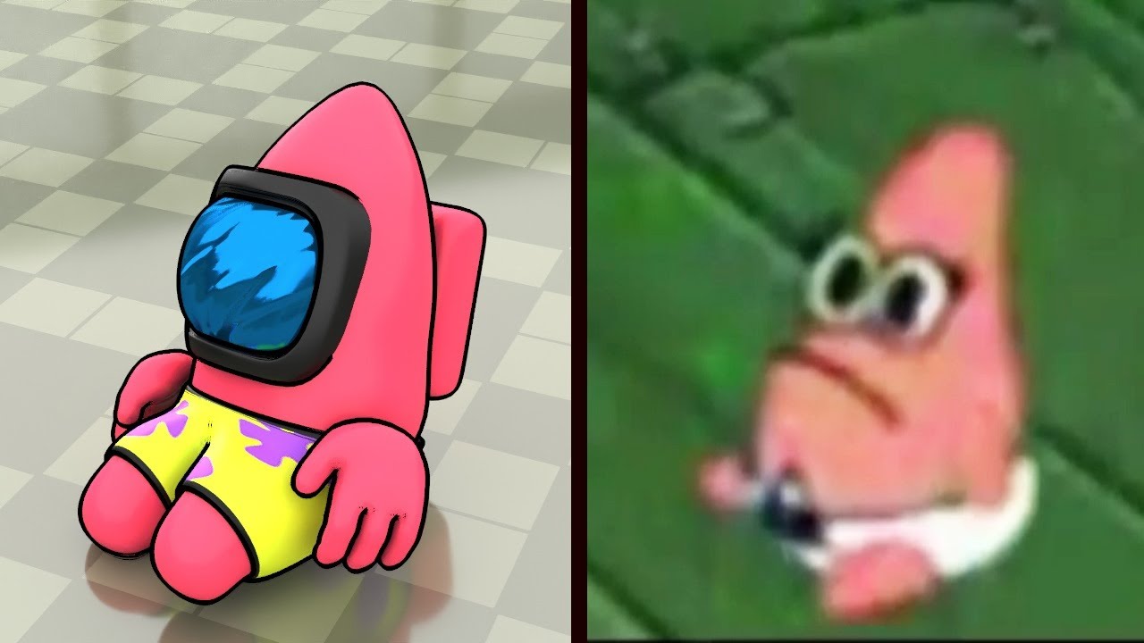 Patrick VS Among US: Baby animation - YouTube