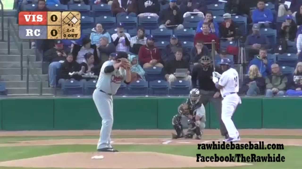 Blayne Weller strikes out Yasiel Puig....... TWICE! - YouTube