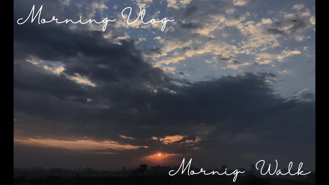 Morning scene | Morning Walk | Morning vlog - YouTube