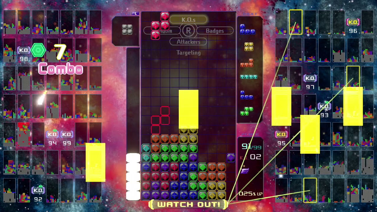 Tetris 99 - Galaxy - YouTube