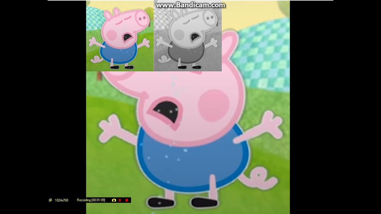 George Pig Crying Sparta Remix The Kantapapa Ultimate Veg - YouTube