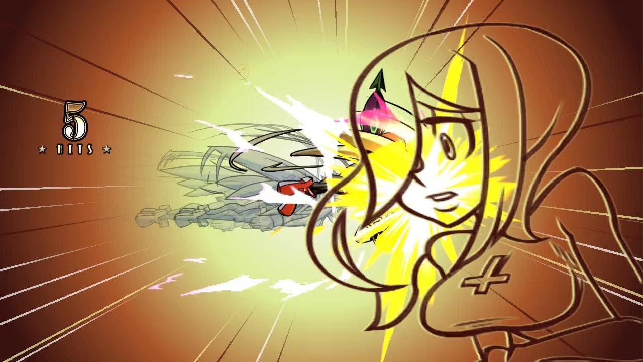 Skullgirls 2nd Encore Filia vs. Parasoul - YouTube