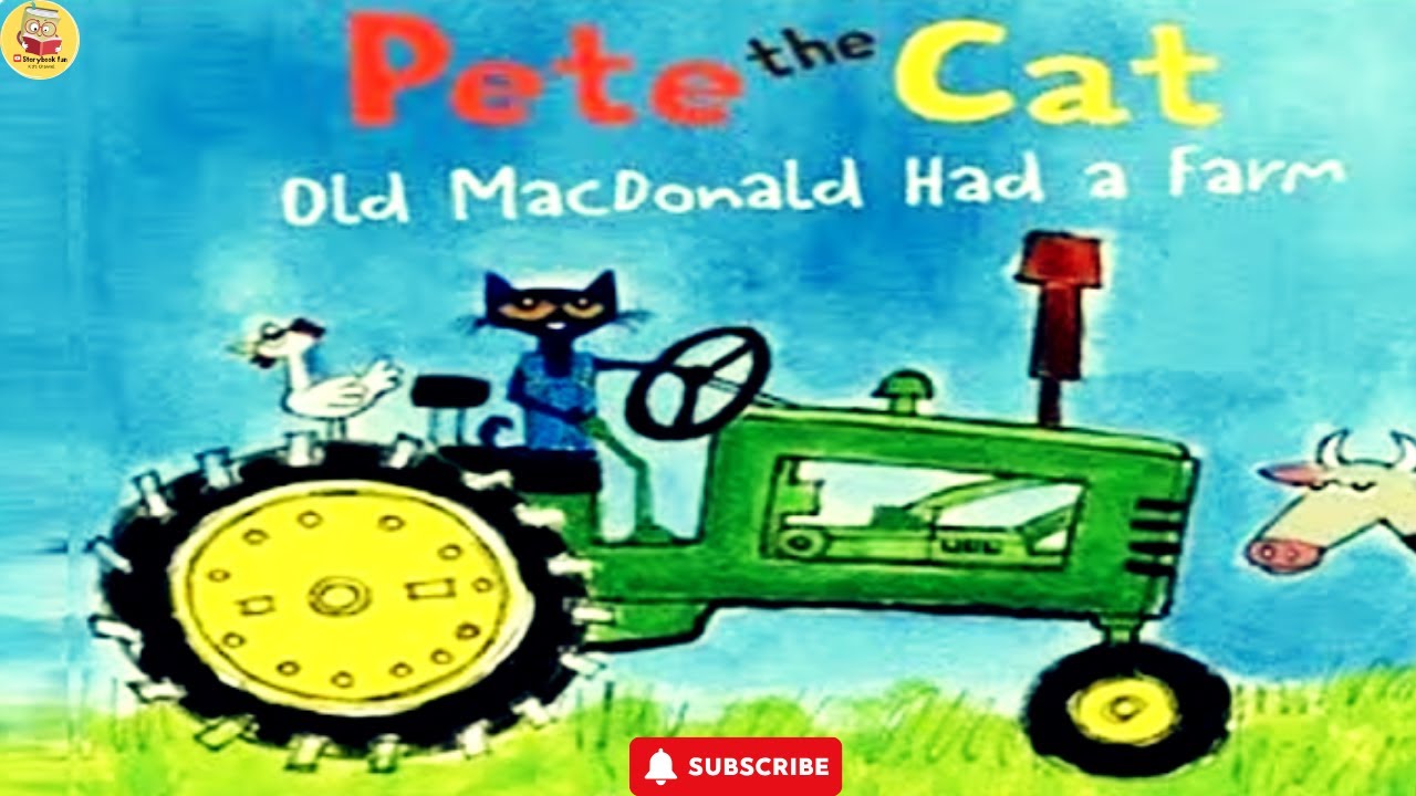 Pete the cat Old MacDonald Had a Farm | Animated Story - YouTube