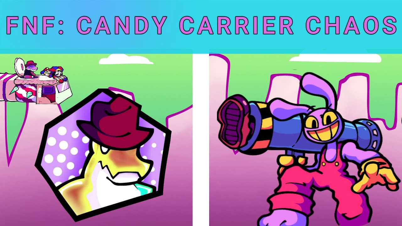 FNF: CANDY CARRIER CHAOS | Прохождение мода по FNF, CANDY CARRIER CHAOS ...