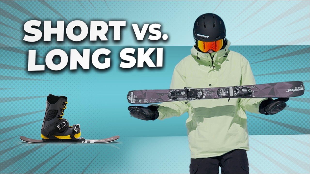 Short Skis vs. Long Skis - YouTube