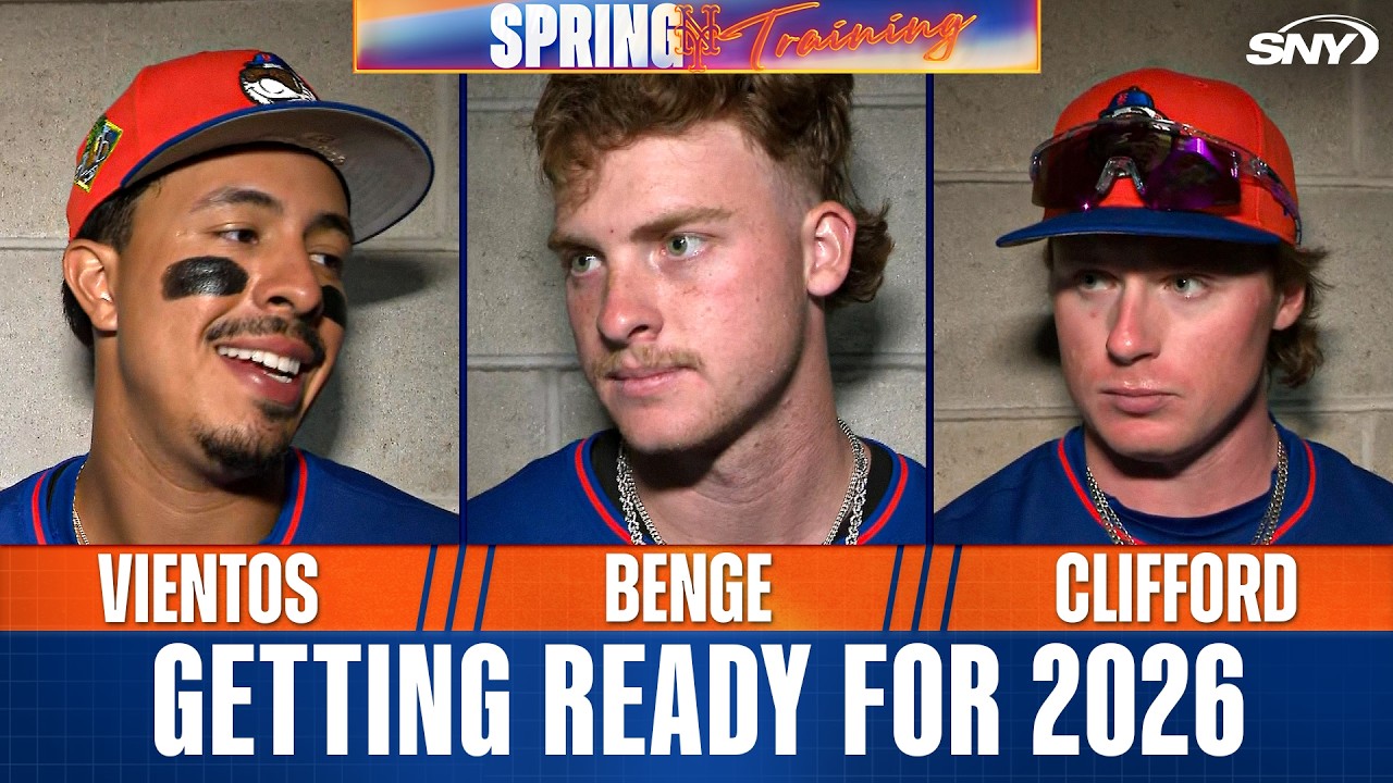 Mark Vientos, Carson Benge and Ryan Clifford detail Sunday’s win over ...