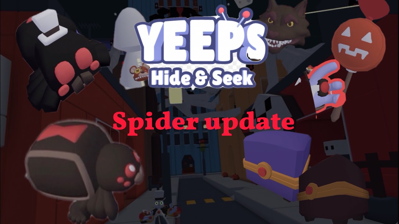 Spider update in Yeeps hide and seek - YouTube