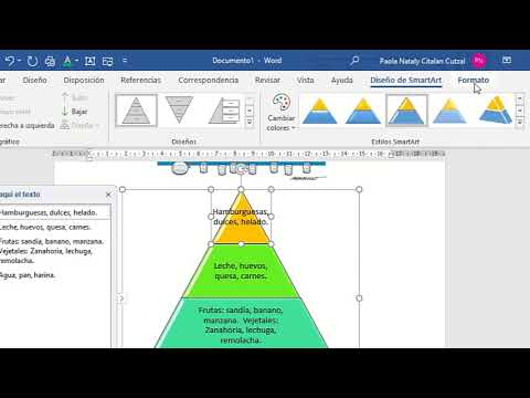 Cómo insertar gráficos SmartArt en Word. - YouTube