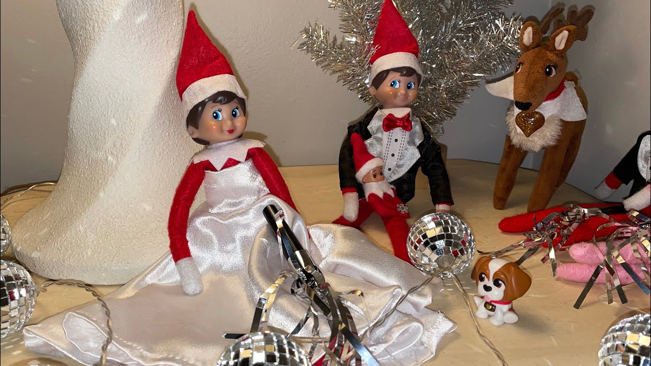 The Elf on the Shelf are here to celebrate New Year’s Eve with us ...