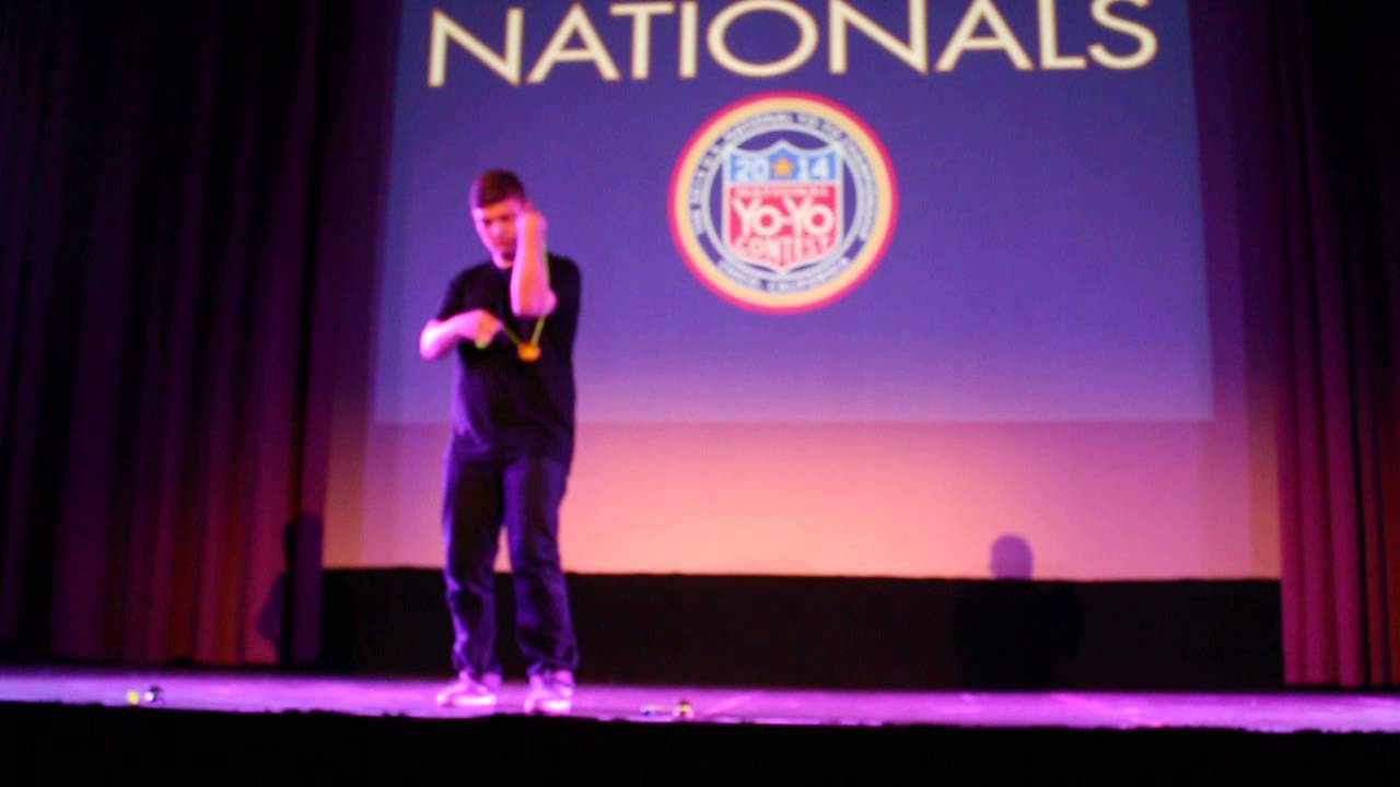 5A - 4th Place - Chase Baxter - 2014 US National YoYo Contest - YouTube