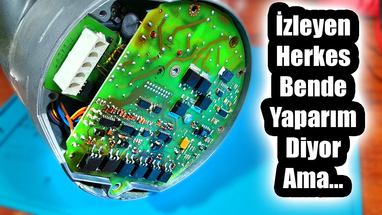 İzleyen Herkes Bende Yaparım Diyor Ama... Inverter Fan Kartı Tamiri ...