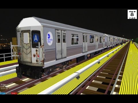 OpenBve:on board R40M M Train 59th Street To Saint George, Staten ...