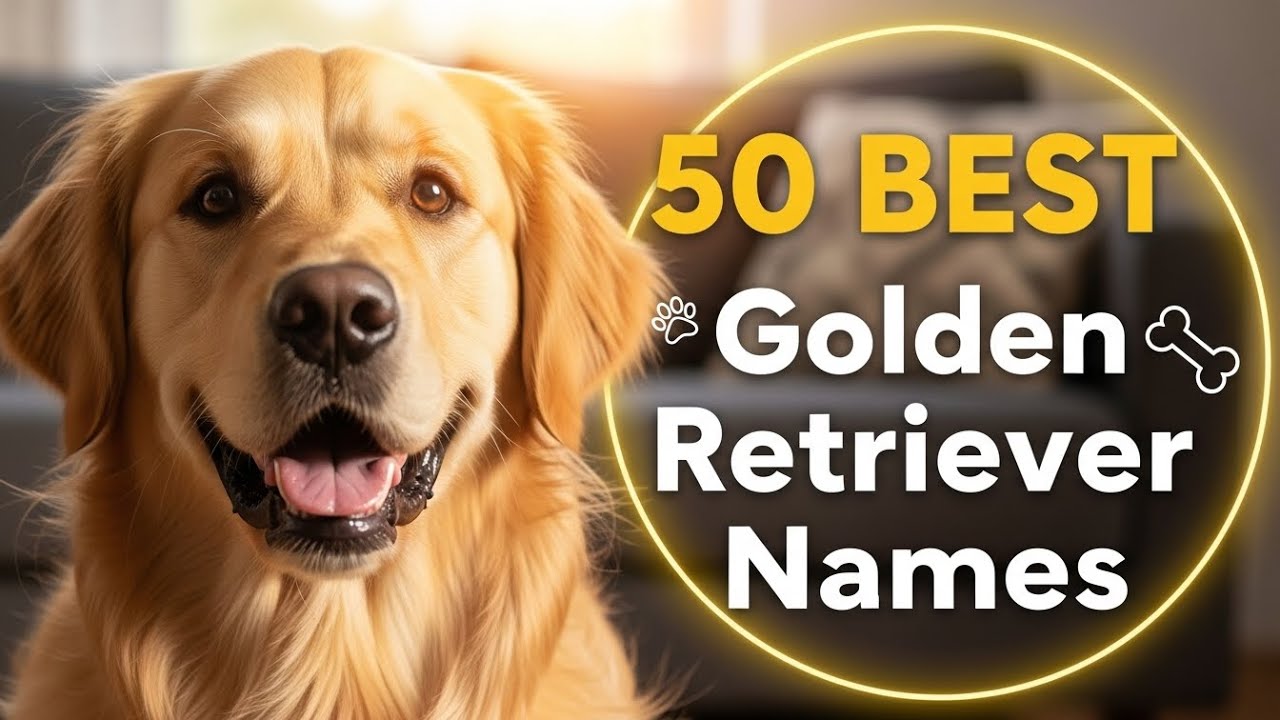 50 BEST Golden Retriever Names 🐶 (Perfect Picks for Your Loyal Pup ...