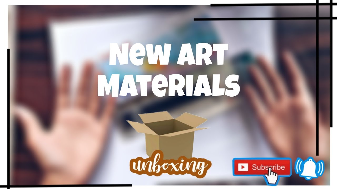Unboxing new art materials😁||#new#viral#unboxing#popular #drawing # ...