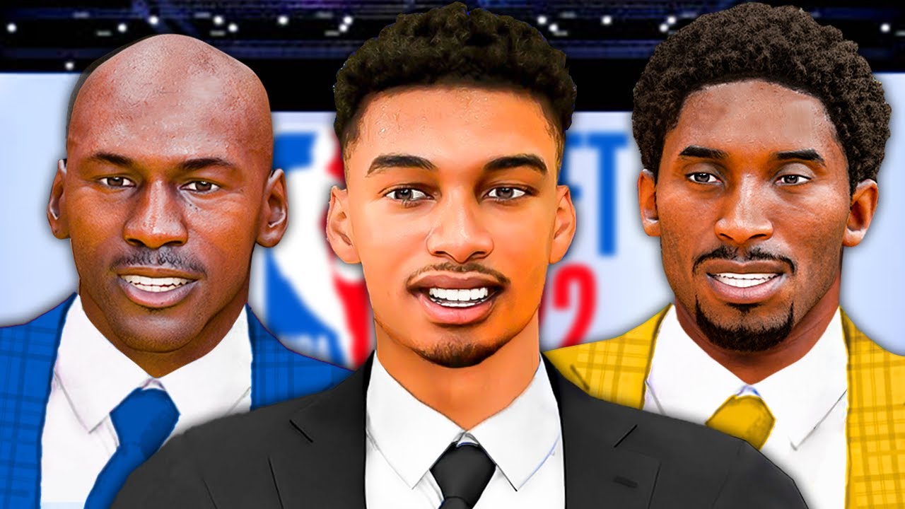 I Put Kobe and Jordan In The NBA Draft - YouTube