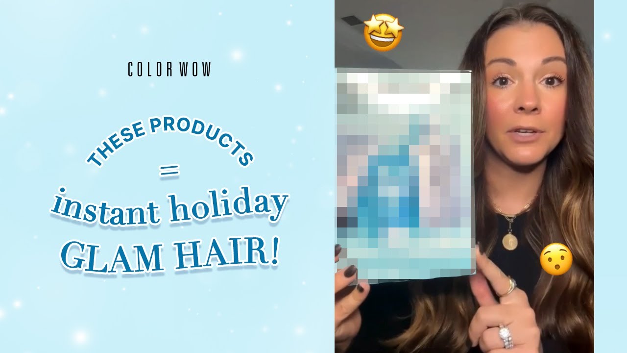 How to Get Silky Hair this Holiday Season with the Color Wow Smooth ...