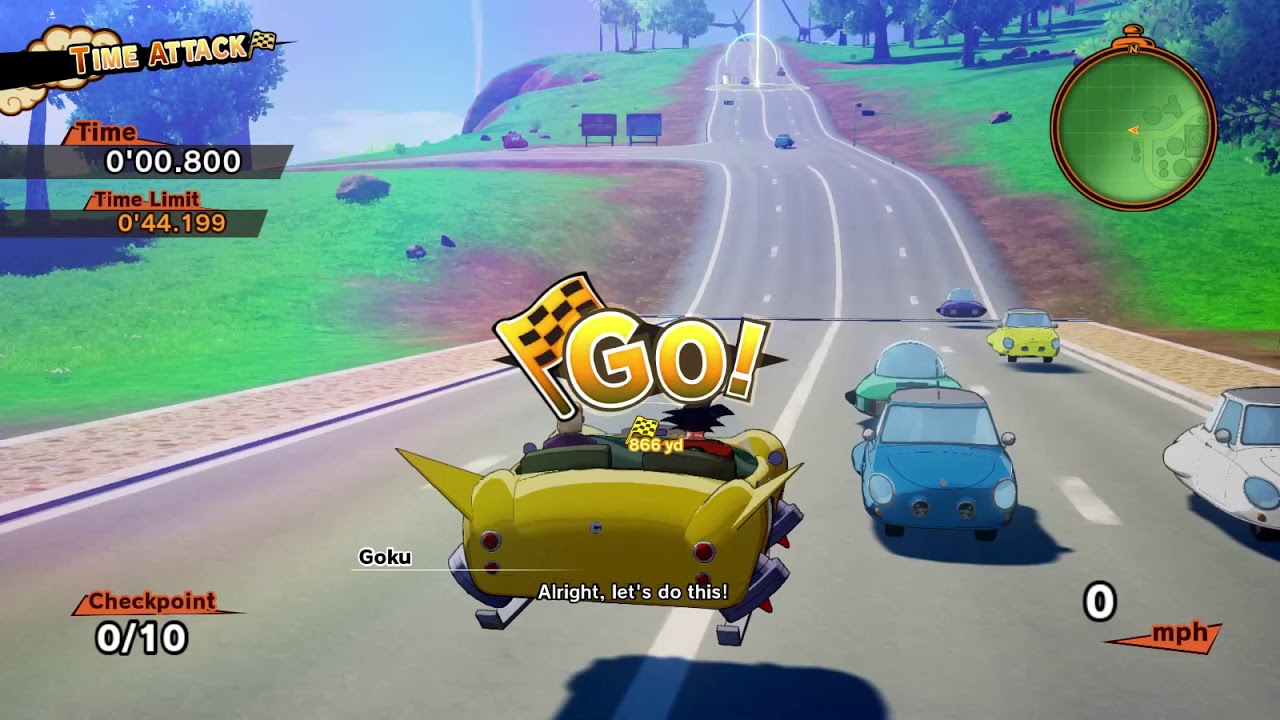 Goku's Driving Test | Dragon Ball Z Kakarot | Gameplay 28 - YouTube