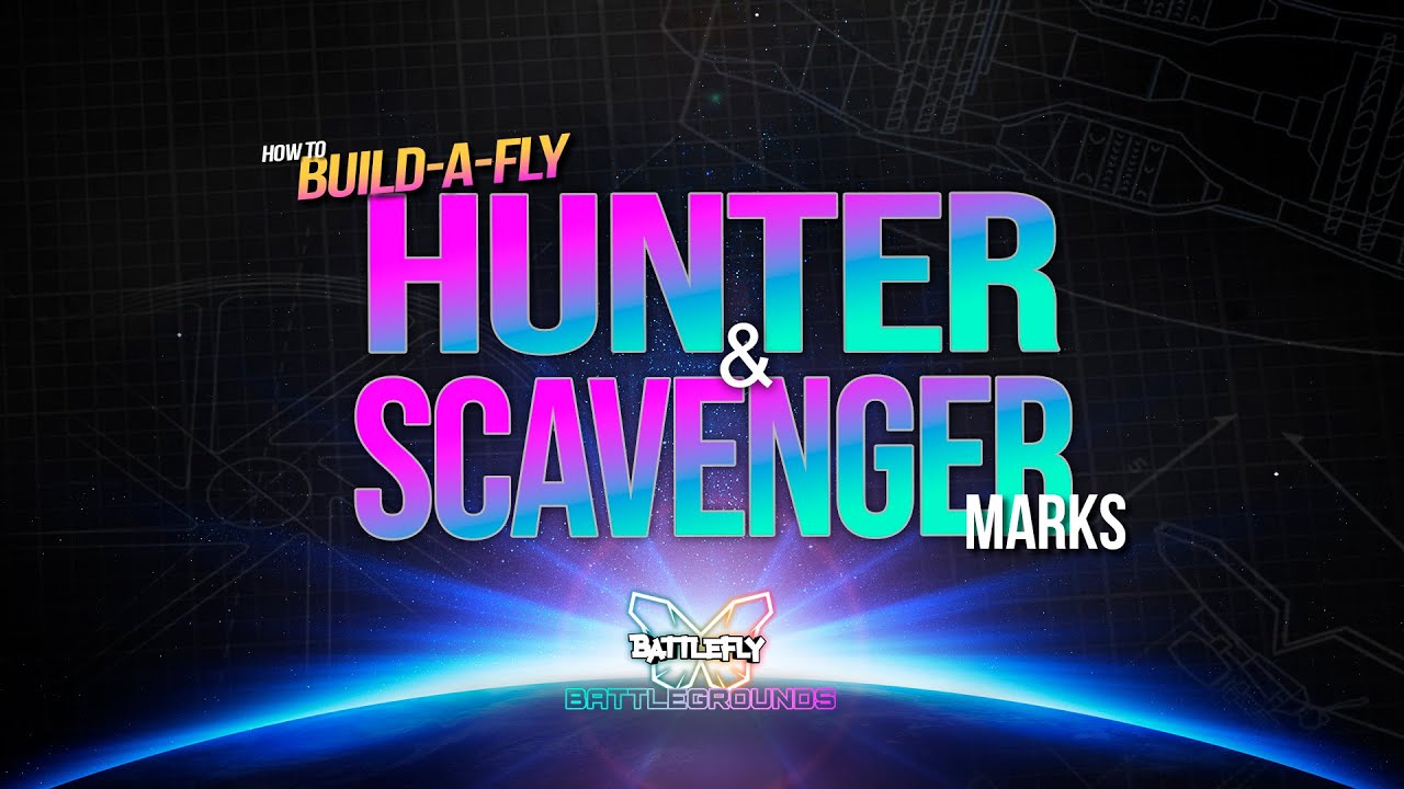 How To Build A Fly: Hunter and Scavenger Marks - YouTube