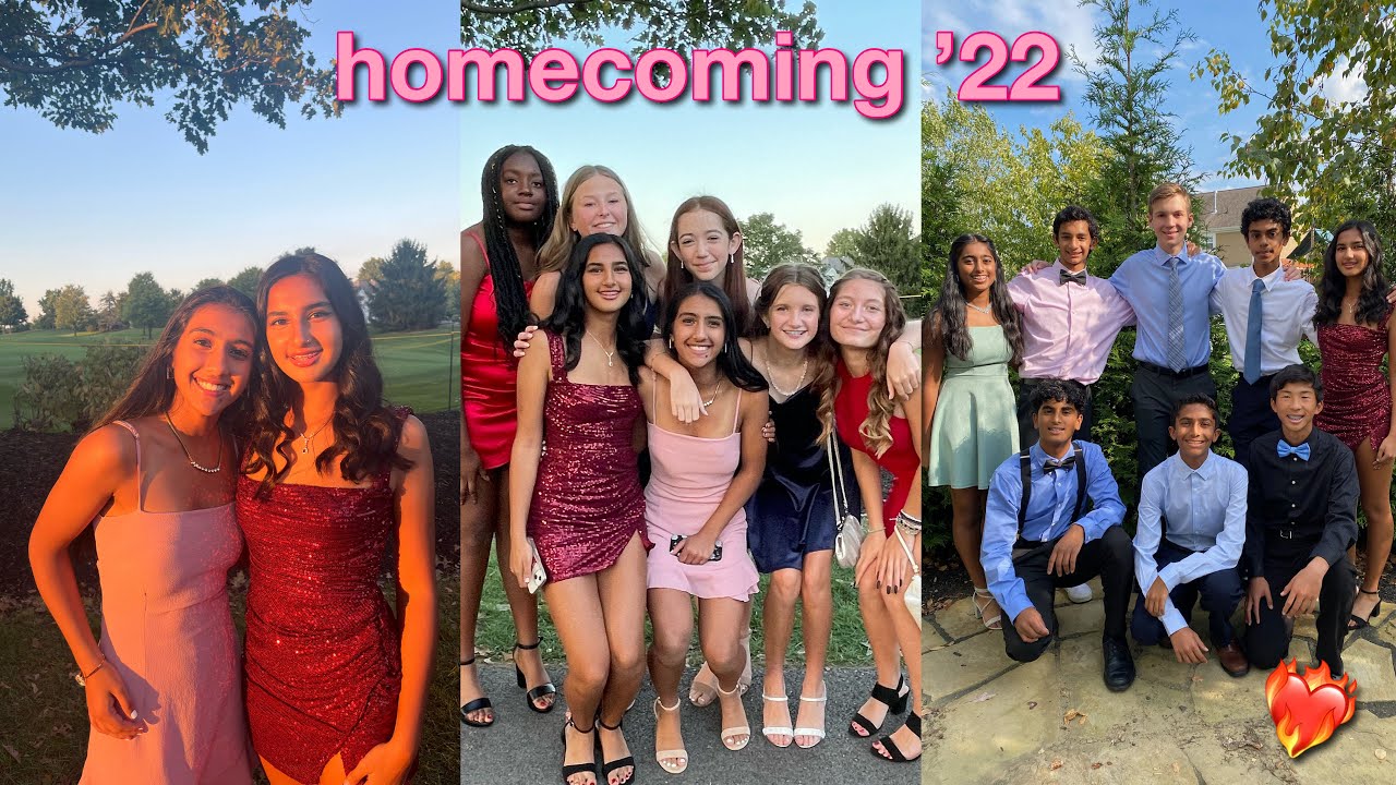 homecoming vlog 2022 | freshman year - YouTube